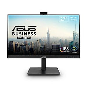 ASUS 27” 1080P Video Conference Monitor (BE279QSK) - Full HD, IPS monitor (Renewed)