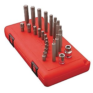 Sunex 9724 Ribe Bit Set, 24-Piece