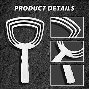 Coufce 4 Pack Bone Dust Scraper Meat Scraper Set Bone Dust Remover Fish Scale Scraper Versatile Tools for Butchering and Fish Scaling