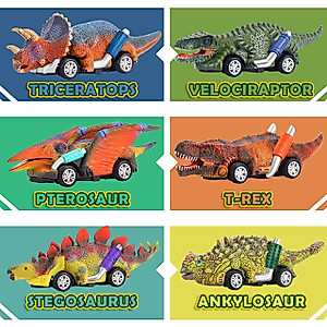Stfitoh Toys Children 2 3 4 5 6 7 8 Years,Dinosaurs Toys Gift Child Toys for 2-6 Year Old Boys Cars Toys Gifts for Children Toys Children