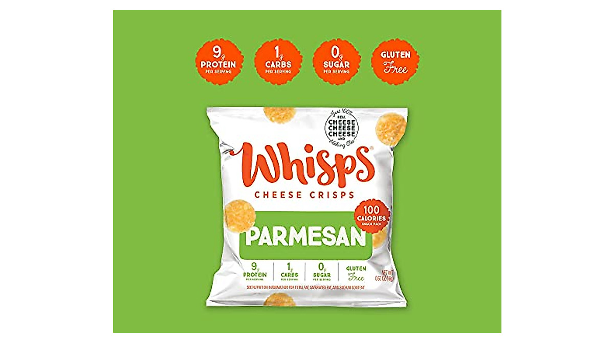 Whisps Cheese Crisps | Keto-Friendly, High-Protein Snack in Varieties