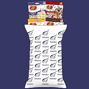 Needzo Jelly Bean Dessert Assortment with Ice Cream Parlor, Birthday Cake, Lemon Pie, & S'mores Beans, Celebration Kit Gourmet Chewy Candy for Boys or Girls, Bagged Candies, Pack of 4, 3.5 Ounces