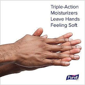 PURELL Advanced Hand Sanitizer Soothing Gel, Fresh Scent, 8 fl oz Pump Bottle (Pack of 4), 9674-06-ECDECO