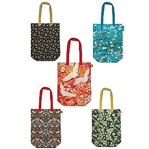 Museums & Galleries V&A (Victoria & Albert) Museum Strawberry Thief by William Morris Organic Cotton Canvas Tote Bag