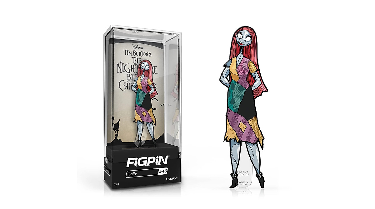 FiGPiN Nightmare Before Christmas Sally Pin Collectible - Limited Edition