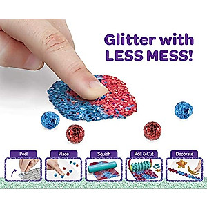 Crayola 04 0704 Glitter Dots Sparkle Station Craft Kit, Gift for Kids Age 6+