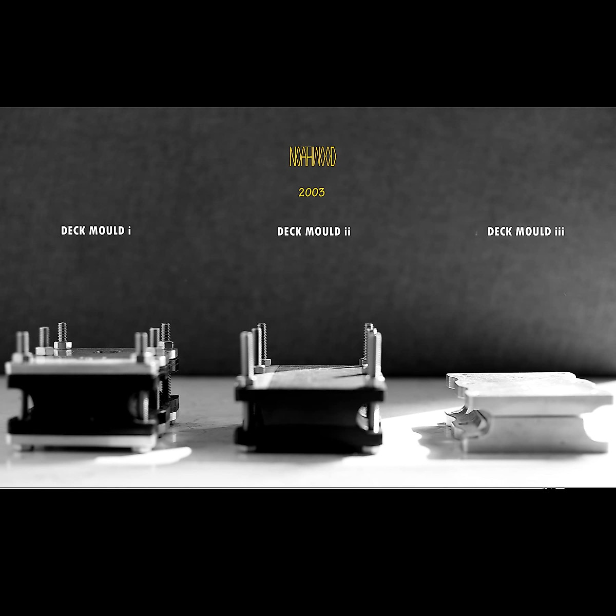 NOAHWOOD Fingerboards Parts Professional Prince II Trucks (34mm) + Update Self-locking Nuts (White)