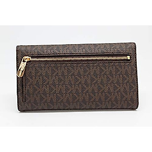 Michael Kors Jet Set Travel Large Trifold - Brown