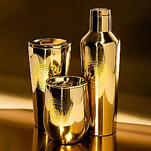 Corkcicle Disney Star Wars Tumbler Triple Insulated Stainless Steel Travel Mug, BPA Free, Keeps Beverages Cold for 9 Hours and Hot for 3 Hours, 16 oz, C-3PO