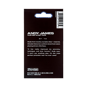 Jim Dunlop Andy James Flow Jumbo 2.0mm Guitar Picks (546PAJ2.0)
