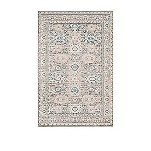 Safavieh Archive Collection 4' x 6' Grey/Blue ARC670A Vintage Oriental Area Rug
