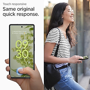 Spigen Tempered Glass Screen Protector [GlasTR AlignMaster] designed for Pixel 6 (2021) - [2 Pack]