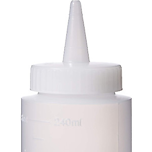 Great Credentials© Squeeze Bottles Clear Set of 3, 8-oz (8 OZ.)