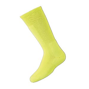 Thorlos Kids KS Snow Padded Over the Calf Sock, Yellow, Large
