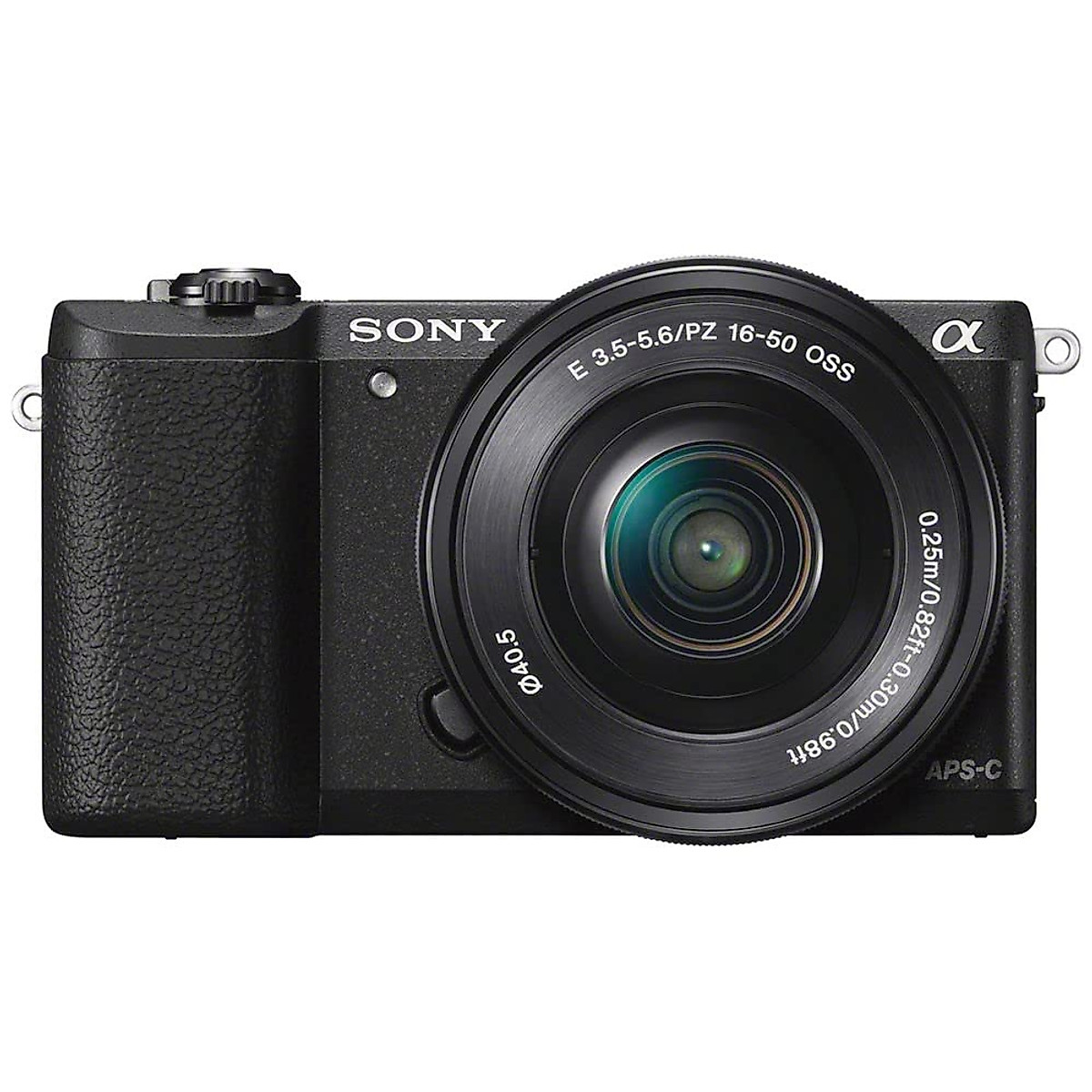 Sony Alpha a5100 Mirrorless Digital Camera with 16-50mm Lens (Black) + Sony FE PZ 16-35mm Lens + Filter Kit + Wide Angle Lens + Bag + 64GB Card + NPF-W50 Battery + More (Renewed)