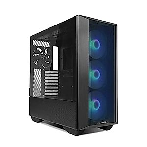 LIAN LI Lancool III RGB Black Aluminum/SECC/Tempered Glass Gaming Case with 4 × 140 PWM Fans (ARGB) - LANCOOL 3R-X