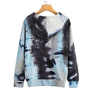 Women Teen Girls Cat Hoodie Sweatshirt Sweater Coats Cute Cat Ear Sleeping Cat Printed Pullover Long Sleeve Sweatshirt