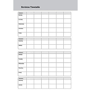 Silvine A4 Luxpad Revision Notebook Wirebound