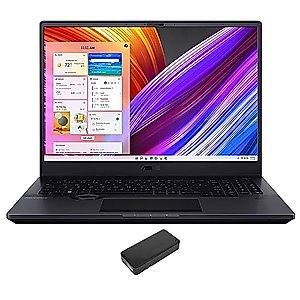 ASUS ProArt Studiobook 16 Workstation Laptop (Intel i7-12700H 14-Core, 64GB DDR5 4800MHz RAM, 2x4TB PCIe SSD RAID 1 (4TB), GeForce RTX 3070 Ti, 16.0" 60Hz 4K (3840x2400), Win 11 Pro) with DV4K Dock