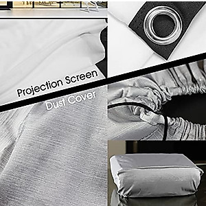 CXDTBH M8S Full 1080P Projector 4K 7000 Compatible AV USB with Gift ( Color : M8S-W )