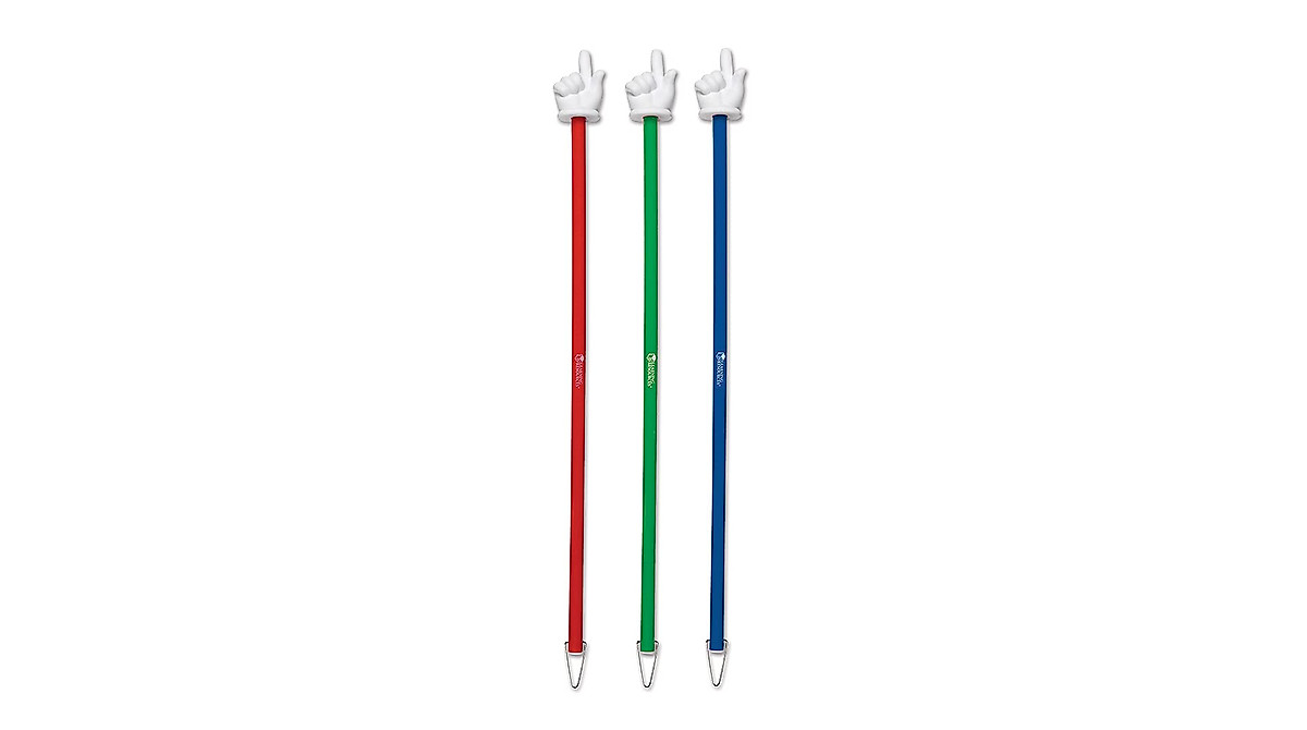 Learning Resources 24-Inch Hand Pointers Set of 3 for Classroom Engagement