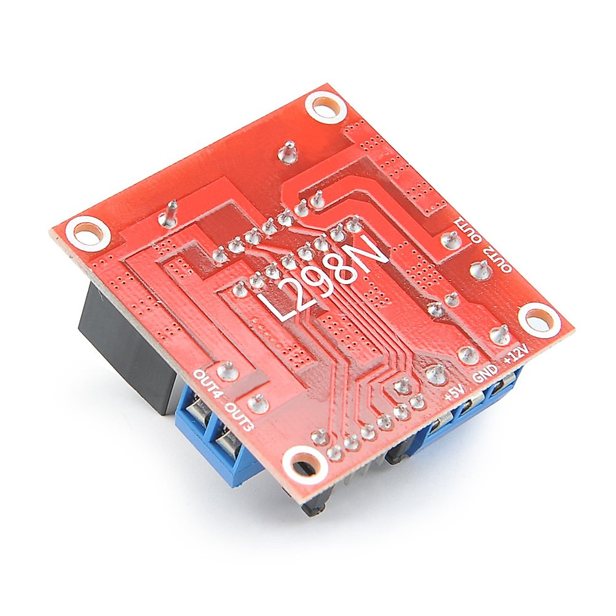 TIMESETL 5Pack L298N Motor Drive Controller Board DC Dual H-Bridge Robot Stepper Motor Control and Drives Module for Arduino Smart Car Power UNO MEGA R3 Mega2560