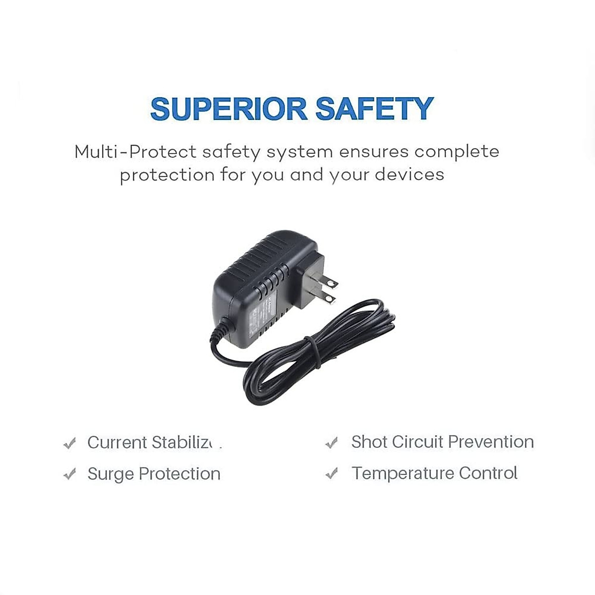 Omilik New AC/DC Adapter for Sega MK-2103 Video Game Power Supply Cord Cable PS Wall Home Charger Input: 100-240 VAC 50/60Hz Worldwide Voltage Use Mains PSU