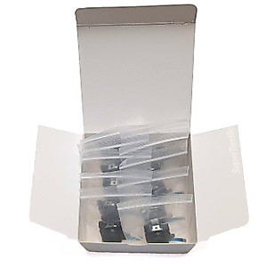 10-Pack: SuperTerrific Black Joystick/Analog Sticks/Thumbsticks for Nintendo Switch and for Nintendo Switch Lite