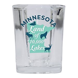 Minnesota Square Shot Glass