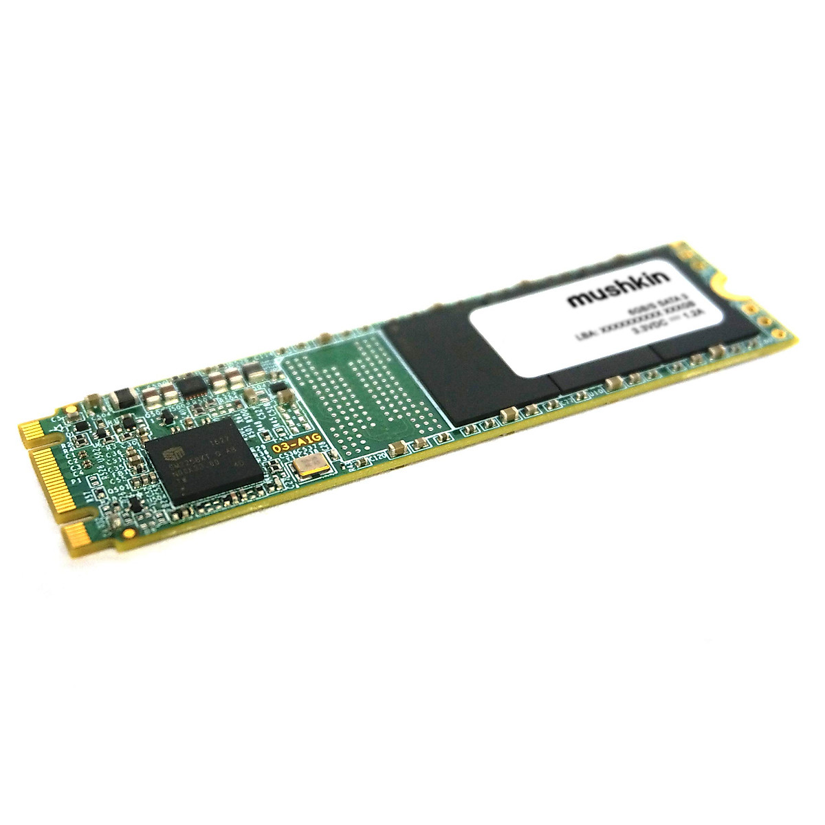 Mushkin Source M.2 – 500GB SATA-III M.2 (2280) – 6Gb/s – Internal Solid State Drive (SSD) – 3D TLC – (MKNSSDSR500GB-D8)