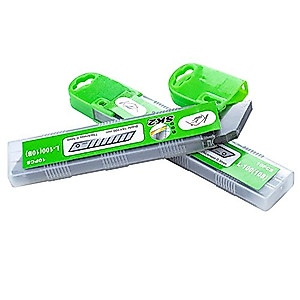 Kutir Box Cutter Utility Knife Replacement Blades (Pack of 10) - Heavy Duty SK2 Metal 18mm Snap-Off Blade - For Retractable Utility Knives - Stays Sharp 3X Long - Suitable for Cardboard, Carpet, Rope