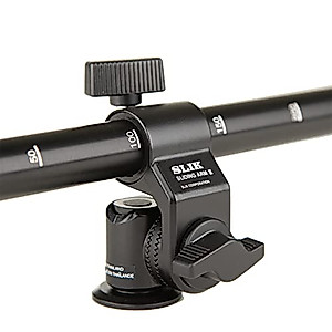 SLIK Creator’s Series: Sliding Arm II – 19.5” Mini Boom Arm, Black (Model: 618-757)
