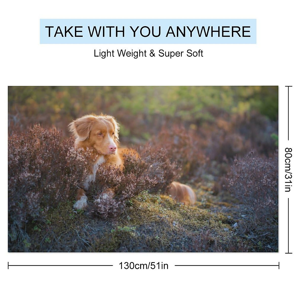 ZHIMI Beach Towels Oversized Dog Purple Flowers Lavender Hand Bath Towel Pool Towels Microfiber Absorbent Sand Free Quick Dry Towels for Bathroom Gym Camping Women Men 31x51Inch