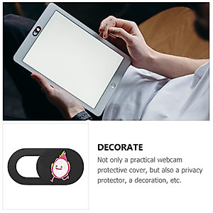 SOLUSTRE 6pcs Camera Cover Privacy Webcam Cover Computers laptops Cover Slide Phone Webcam Camera Shield Cover Camera for Computer Webcam Privacy Covers Cover Plate Cell Phone abs