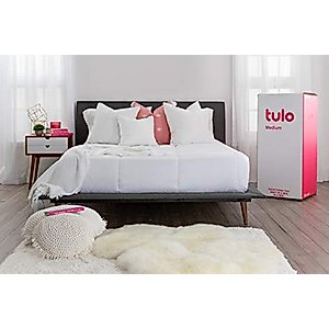 Mattress by tulo, Pick your Comfort Level, Medium King Size 10 Inch Bed in a Box, Great for Sleep and Balance Between Soft and Firm