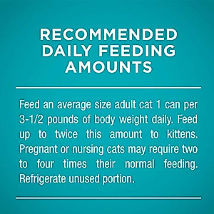 Purina ONE Natural, Grain Free Wet Cat Food Pate, Chicken Recipe - (24) 3 oz. Pull-Top Cans