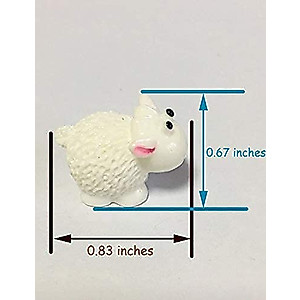 HoneyToys Miniature Garden Herd of Sheeps