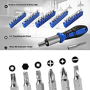 Prostormer 259-Piece Home Tool Kit, Household Auto Basic Complete Hand Repair Tool Set with Portable Storange Case,All Purpose Tool Box Kit for Men and Women