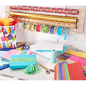 American Greetings Bulk Blue and White Tissue Paper for Birthdays, Easter, Mother's Day, Father's Day, Graduation and All Occasions (125-Sheets)