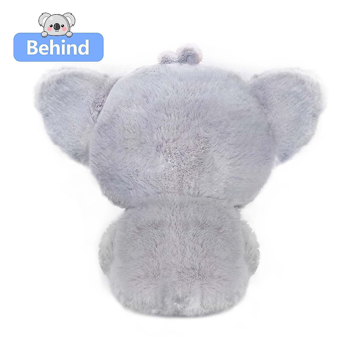 VIBERS Koala Cute Stuffed Animal 10.7 inches, Plush Toy Koala Gifts for Girls, Grey Stuffed Koala Bear, Birthday Gifts for Kids and Adults