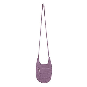 The Sak 121 Crossbody Bag in Crochet, Single Crossbody Strap, Heather