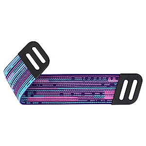 Geekria Mesh Fabric Headband Pad Compatible with Logitech G733, G335, Headphones Replacement Band, Headset Head Cushion Cover Repair Part (Purple)