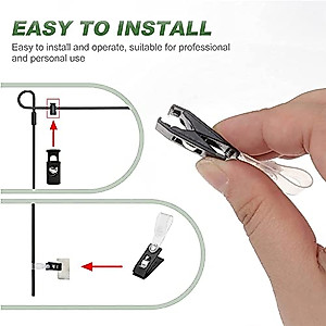 SHARE&CARE Garden Flag Stand Clip and Stopper Decorative of different holidays for Garden and Home Decoration (Clip and Stopper)