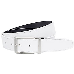 Nike Men's Classic Reversible Belt, Black/White, 36