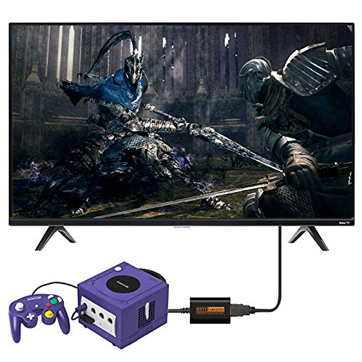 Esenlong HDMI Adapter for N64 HDMI Converter, Plug and Play HDTV Component Cable for NGC/ N64/ SNES (PAL/NTSC), 1080P old n64/ snes/ngc back to life on a newer TV and relive those games.