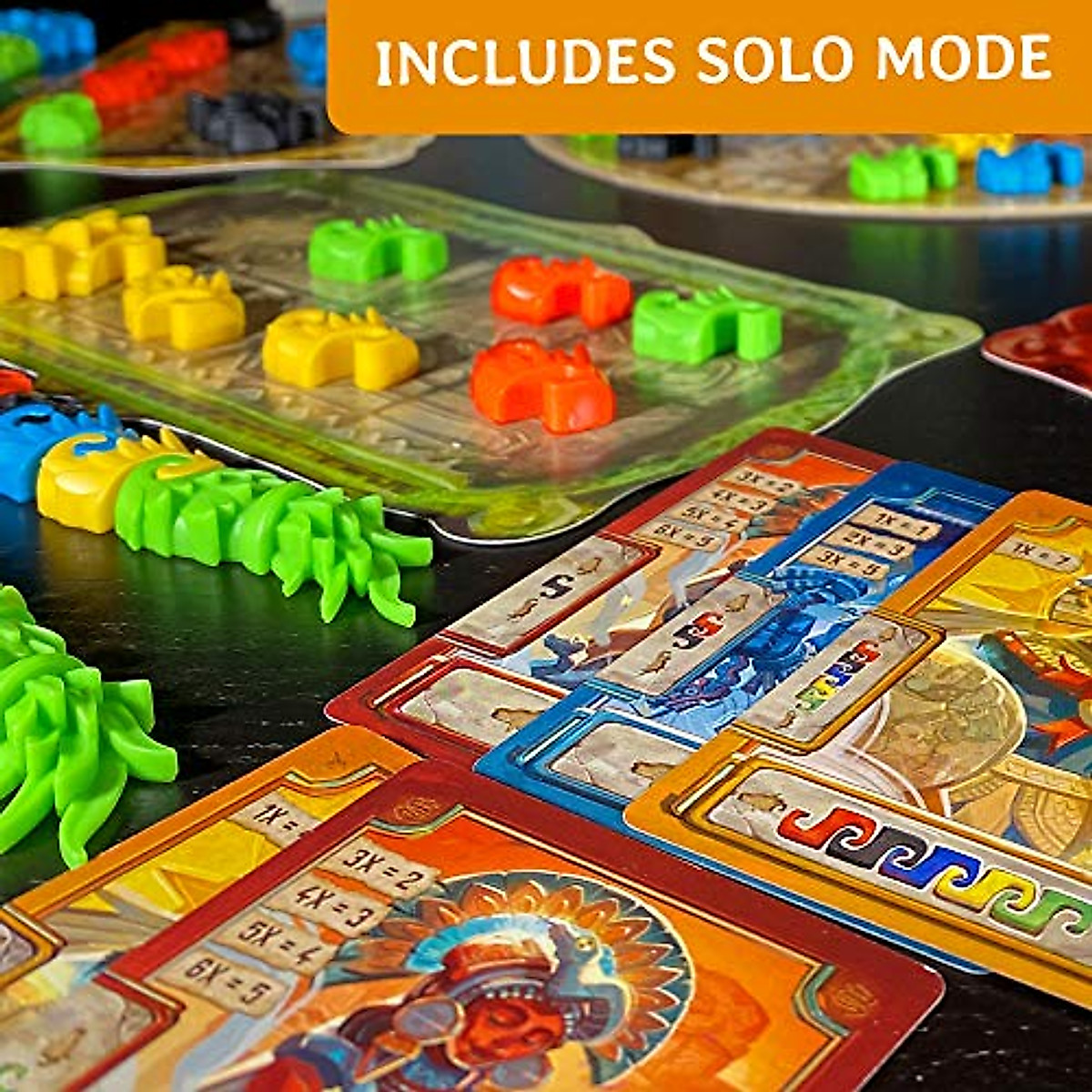 Synapses Games: Coatl, Strategy Board Game, Play in Solo Mode, Or With Up to 4 Players, 30 to 60 Minute Play Time, For Ages 10 and up