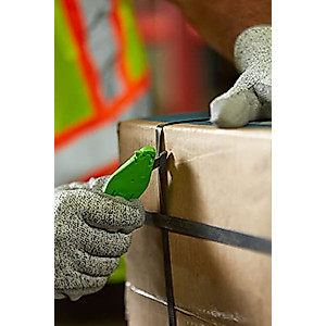 Riteknife CB100 Box Cutter, Concealed Blade Avoids Contact With Skin, Flowthrough Technology™ Minimizes Friction, Optimal Blade Angle Lowers Force Needed For Cutting, Ergonomic Ambidextrous Handle