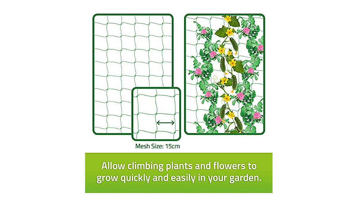 De-Bird Trellis Netting for Garden Plants | Durable & Weather-Resistant