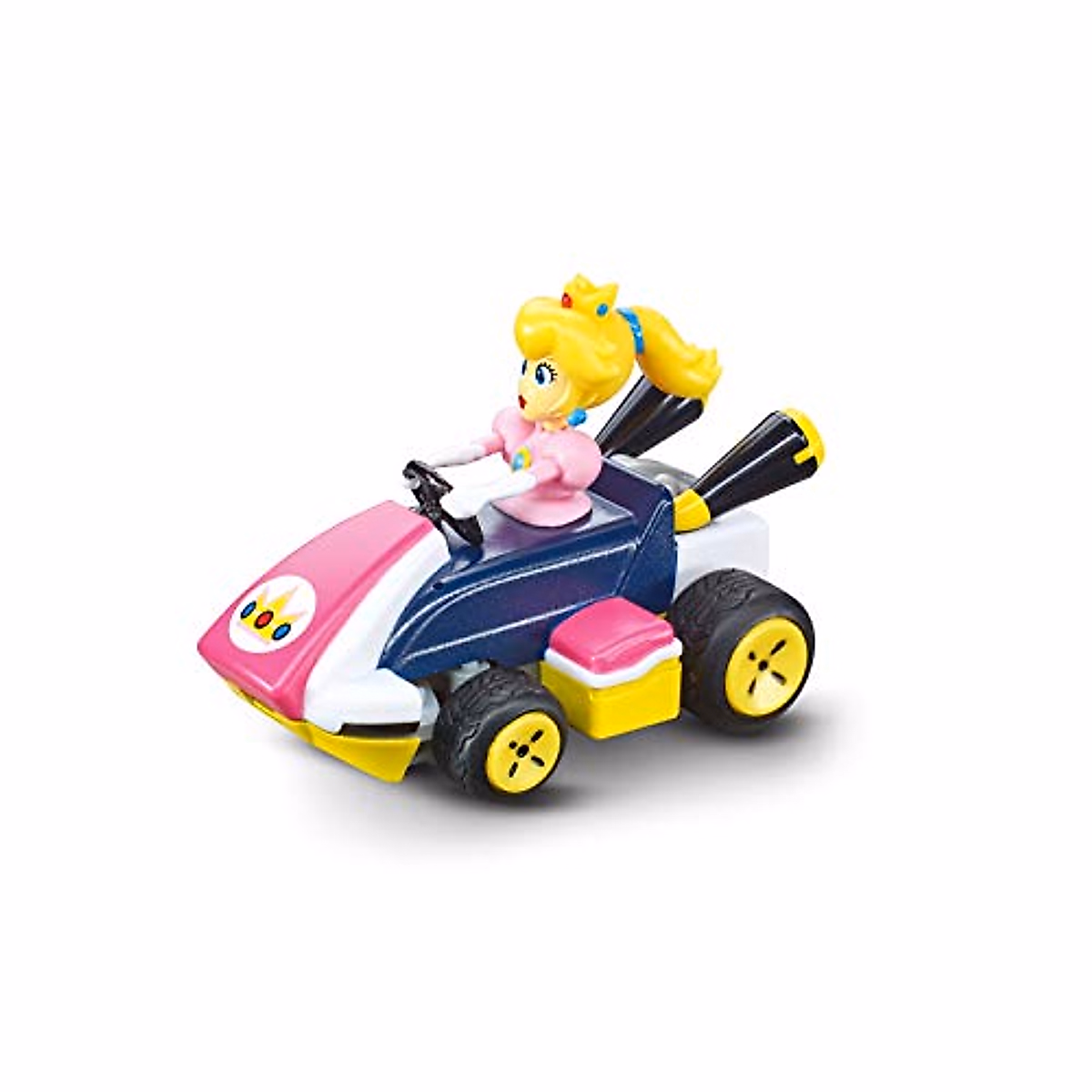 Carrera RC Nintendo Mario Kart 2.4 GHz Mini Collectible Radio Remote Control Toy Car Vehicle - Peach