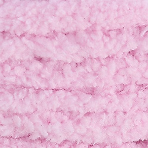 Bernat Baby Blanket Yarn, 3.5oz, Super Bulky 6 Gauge - Pink - Single Ball Machine Wash & Dry (454533)